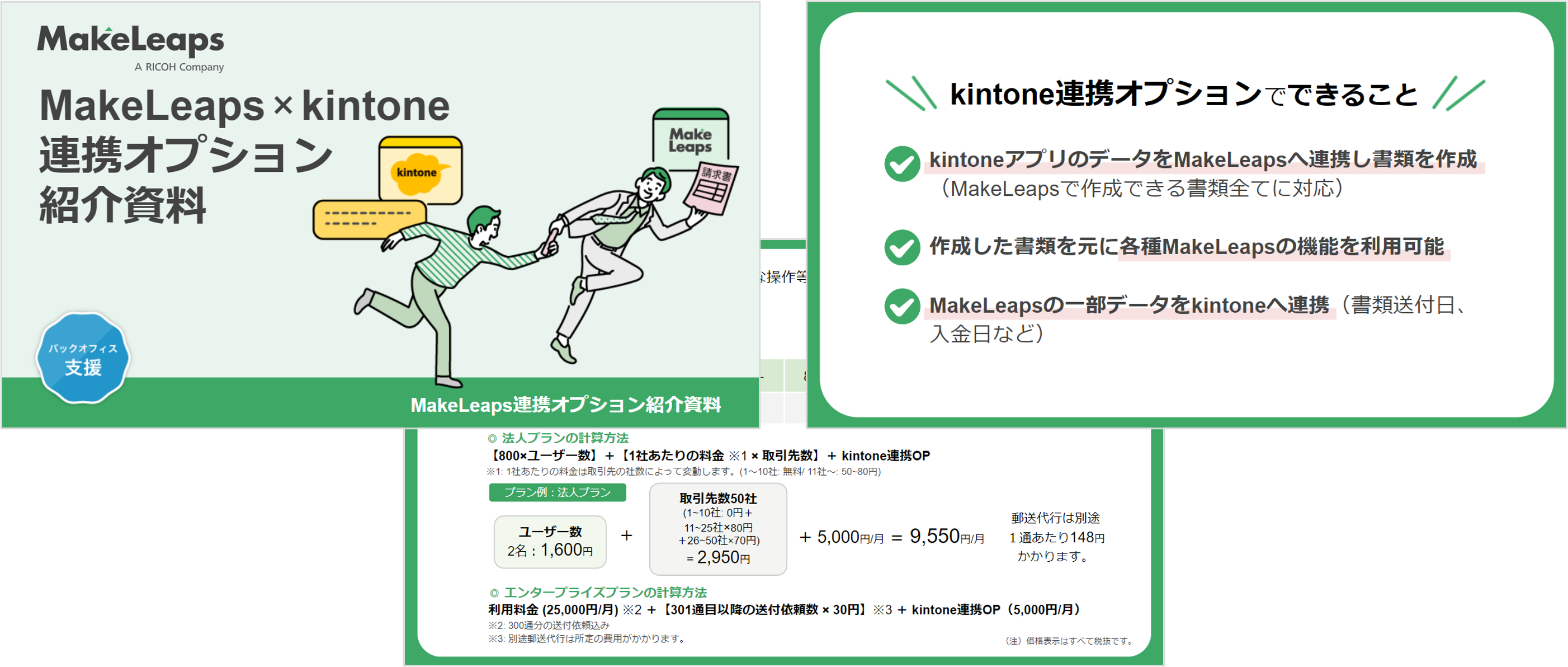 ＜資料ダウンロード＞MakeLeaps × kintone連携紹介資料